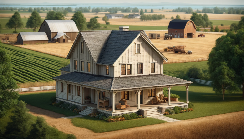 Farmhouse Style Home Image